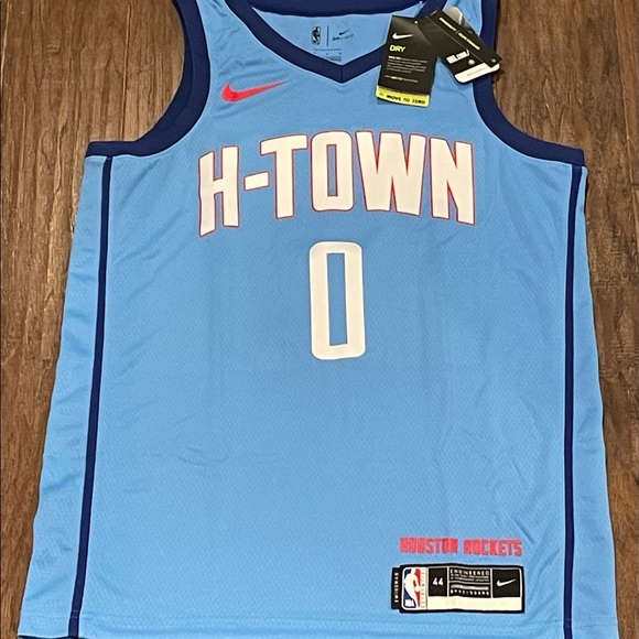 Nike | Shirts | Rare Russell Westbrook Nike Houston Rockets Htown City ...